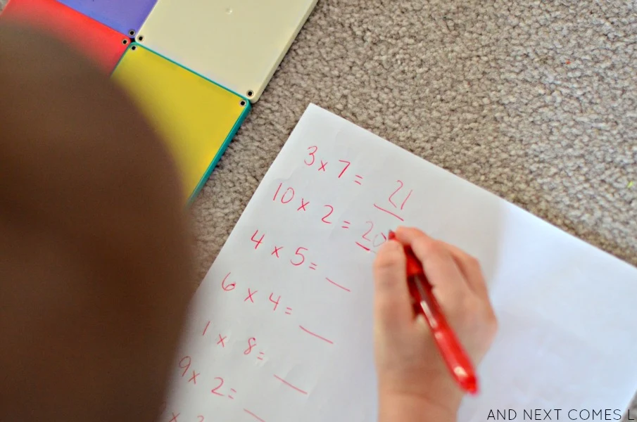 Learning Multiplication with Magna-Tiles | And Next Comes L ...