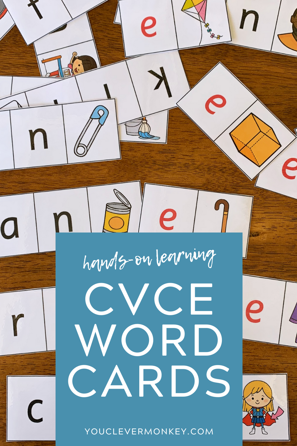 TEACHING CVCe WORDS | you clever monkey