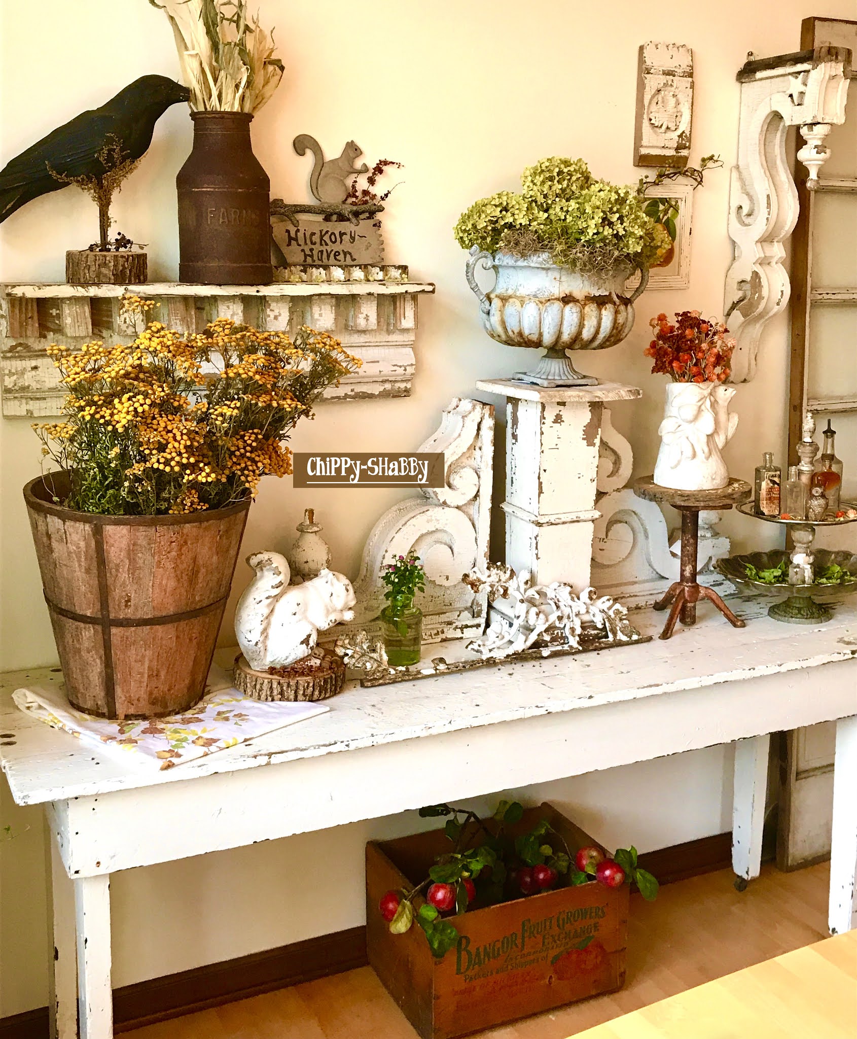 ChiPPy! - SHaBBy!: ~ *EARLY FaLL Decor with ViNtaGe FiNds*~