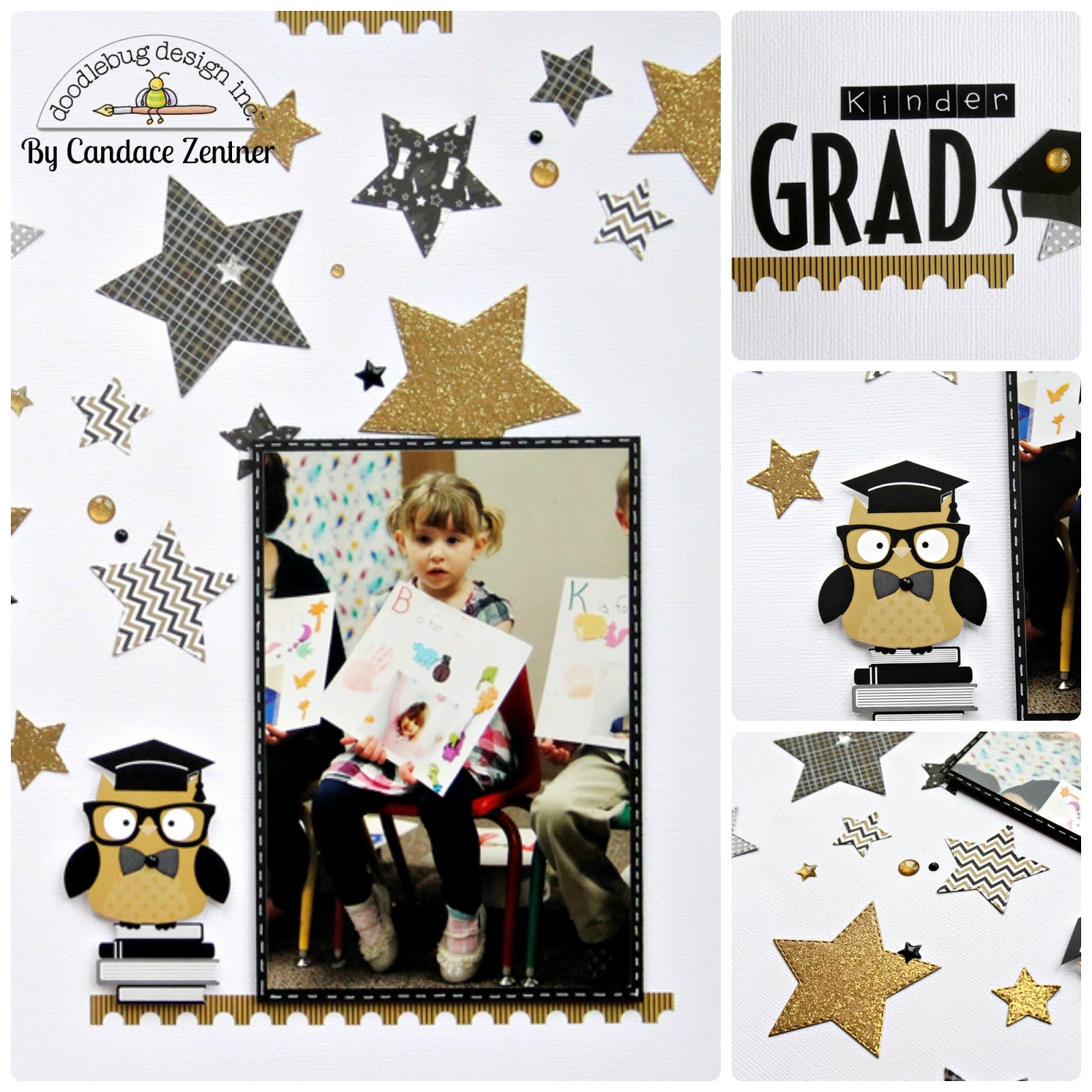 Doodlebug Design Inc Blog: The Graduates: Kinder Grad Layout
