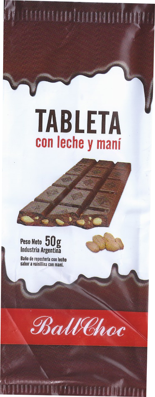 Tabletas sabor chocolate para el olvido. DAQUI, DOUBLE y BALLCHOC