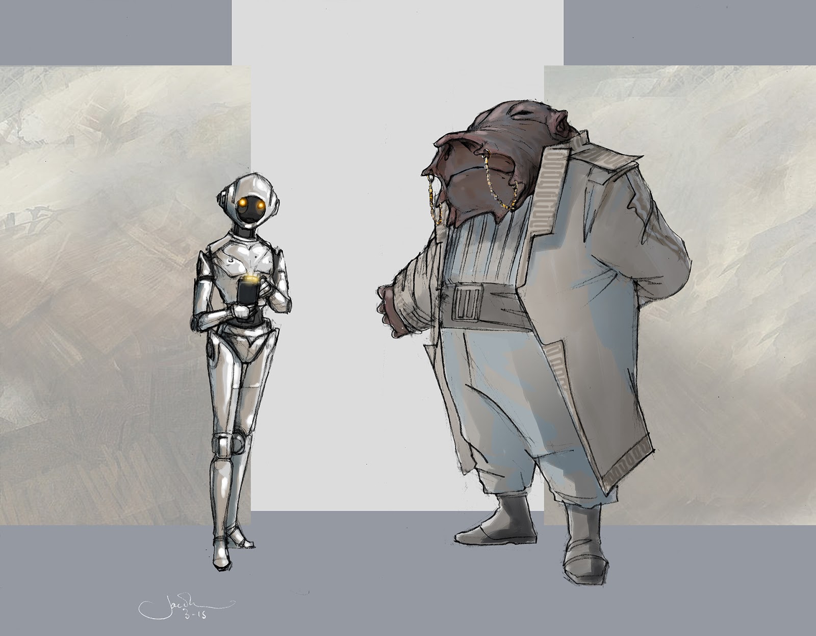 Incredible "Star Wars: The Last Jedi" (2017) Concept Art By Jake Lunt ...