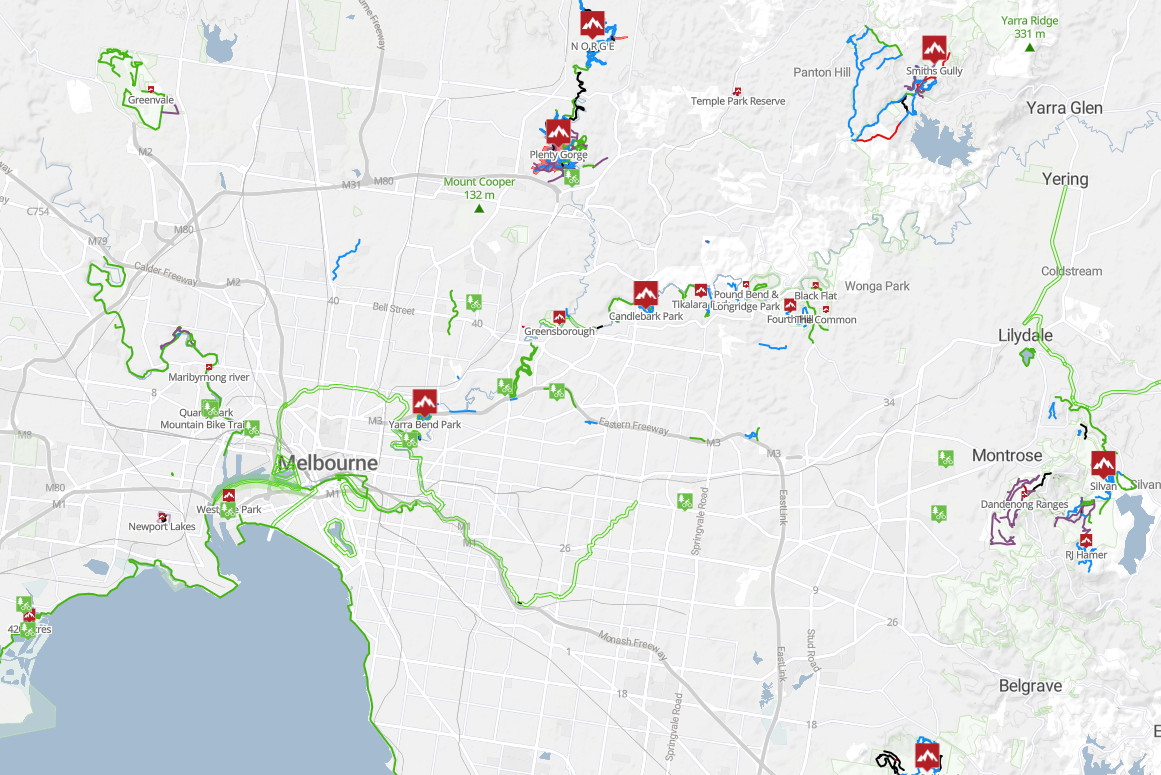 Melbourne Bike Grid Map Better By Bicycle melbourne-bike-grid-map-better-by-bicycle