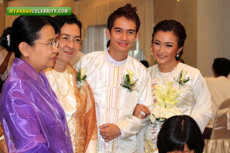 Wedding Ceremony of Vocalist Ye Lay & Aye Mya Aung | Myanmar Celebrity ...