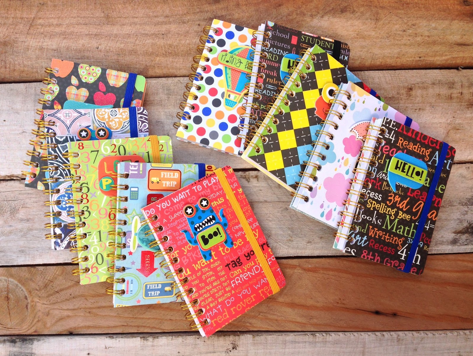 MINI LIBRETAS DE BOLSILLO - MI MUNDO SCRAP