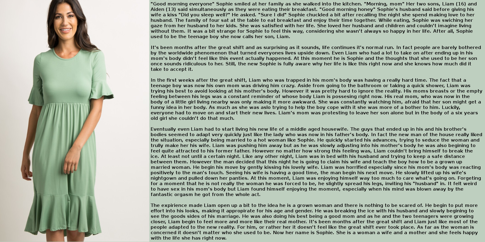 Marti's tg captions: Everything is normal again