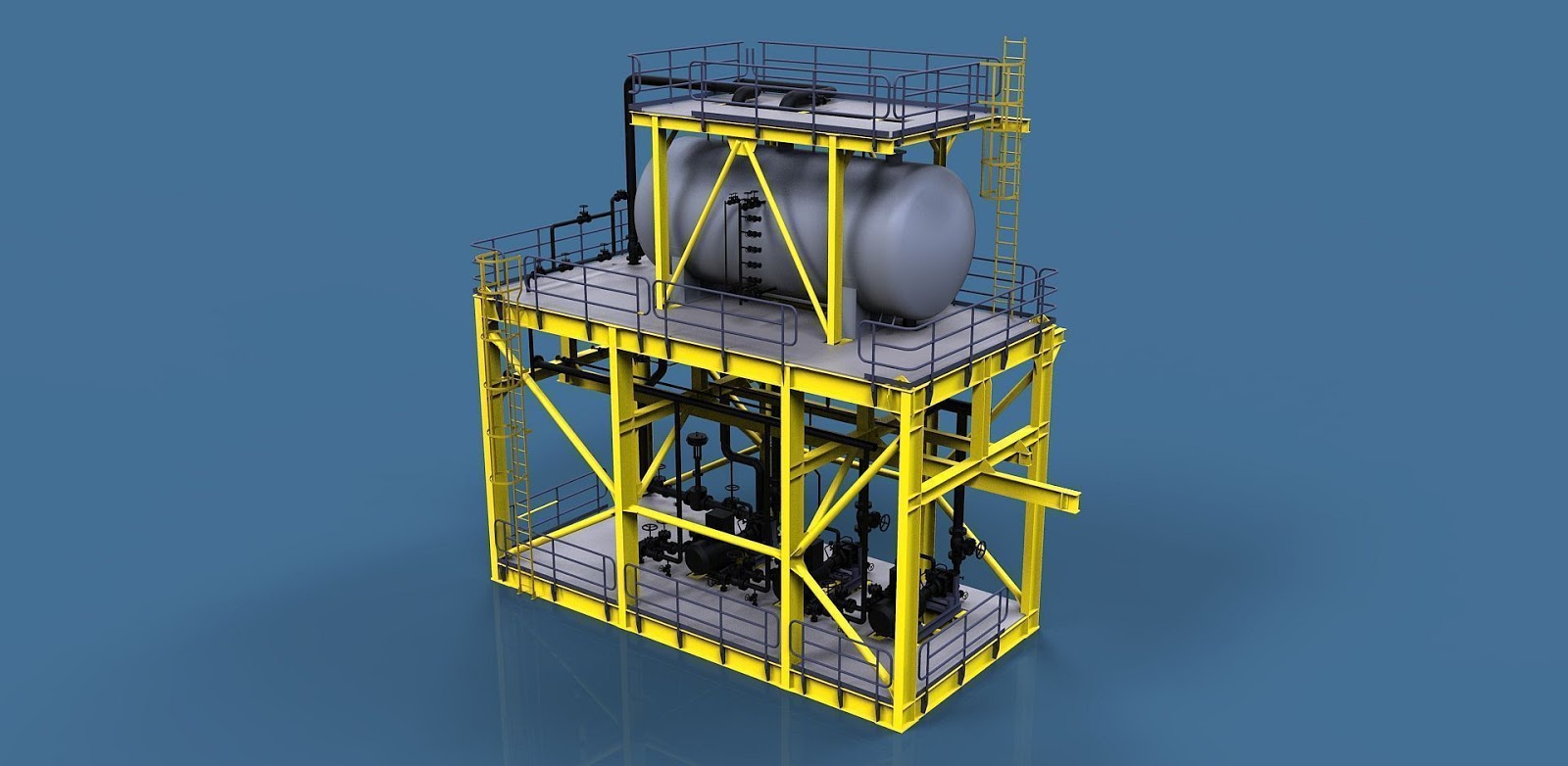 5017. condensate-module-3d-model || Download free cad
