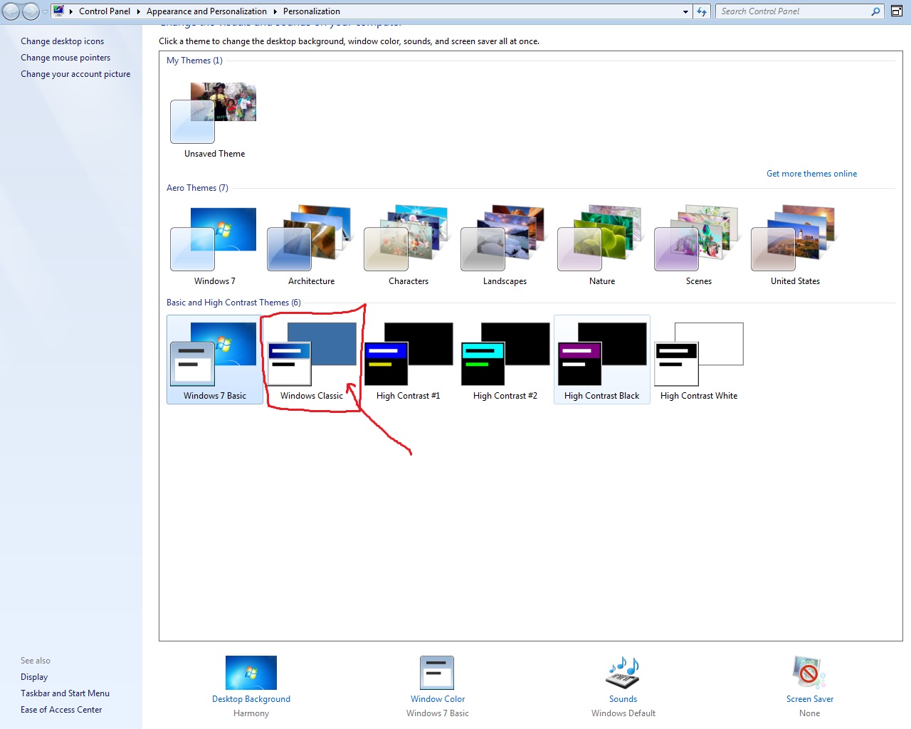 Cara Mengganti Tampilan Windows 7 Basic ke Windows Classic