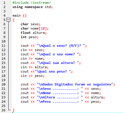 Aprender Programar em C++: Variáveis básicas e simples do C++: int ...