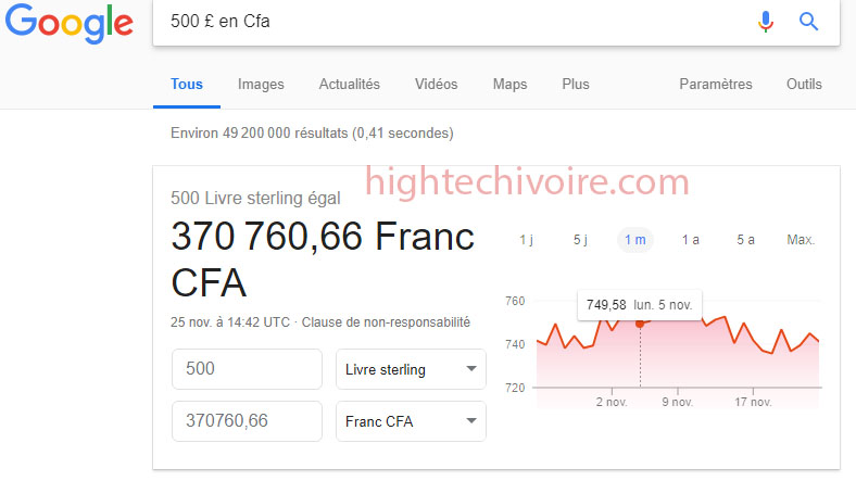 Google : Comment convertir des devises avec l'application Google Recherche | Bienvenue sur ...