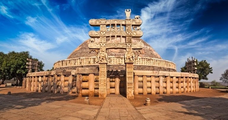 Greek Asia: THE SANCHI STUPA ~ THE MAJESTIC LANDMARK OF BUDDHISM IN INDIA