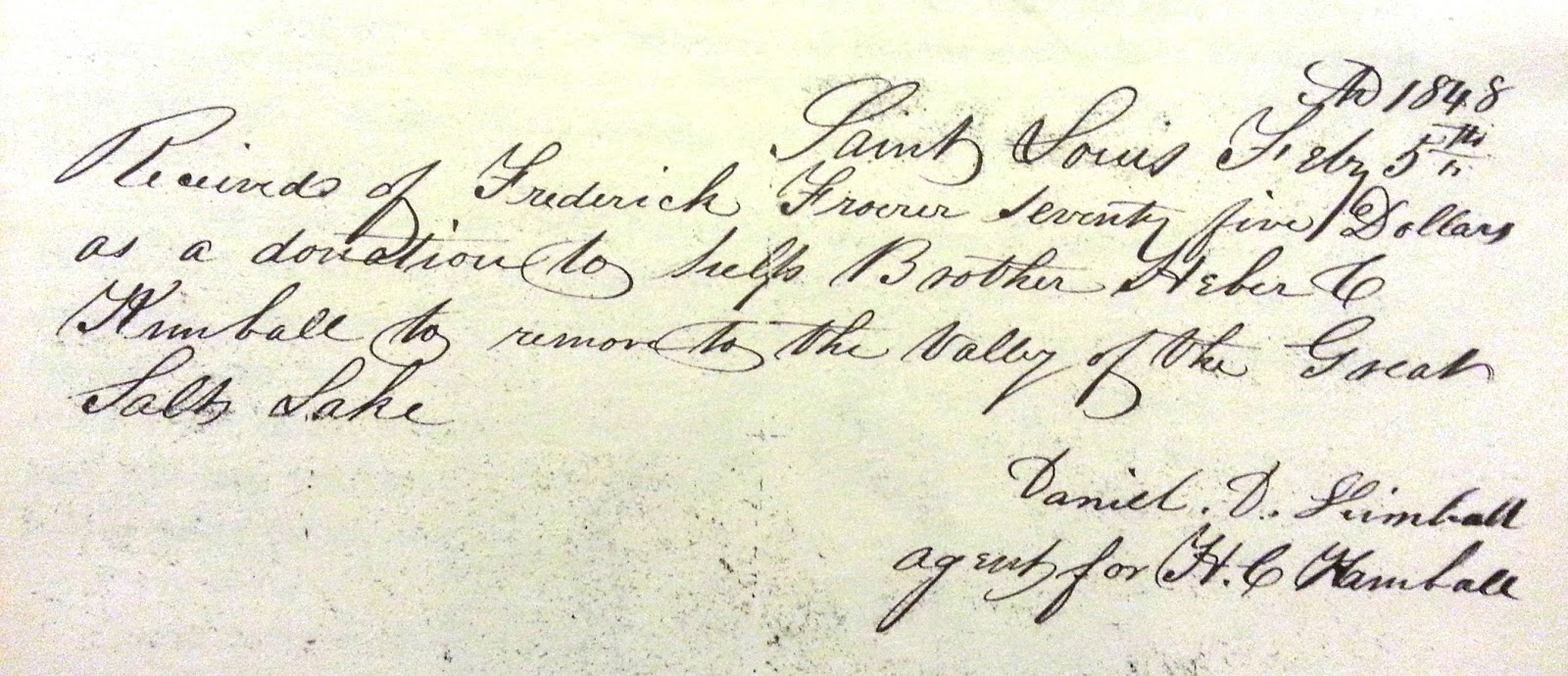 Froerer Family History: The History of Frederick G. Froerer