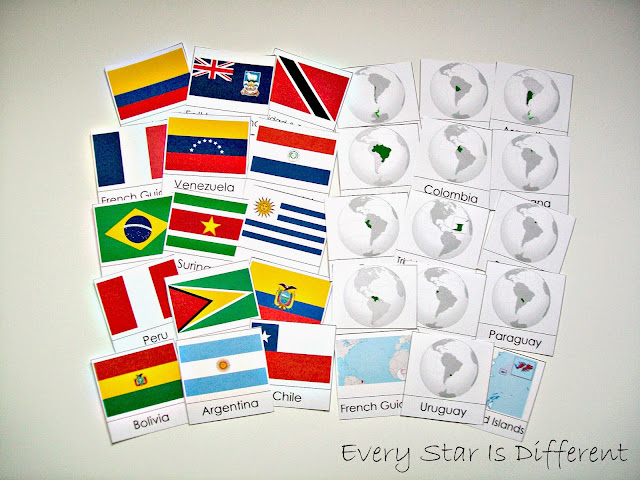 South America Unit w/ Free Printables - Every Star Is Different