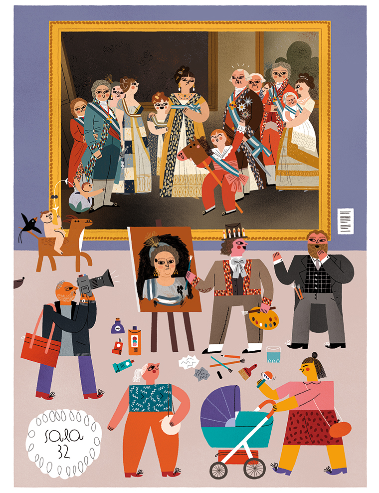 Vetustideces: CLIPDA CCCLIX: 'La familia de Carlos IV' por Goya