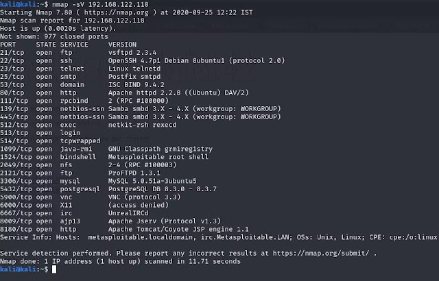 Metasploitable 2 Installing on Kali Linux