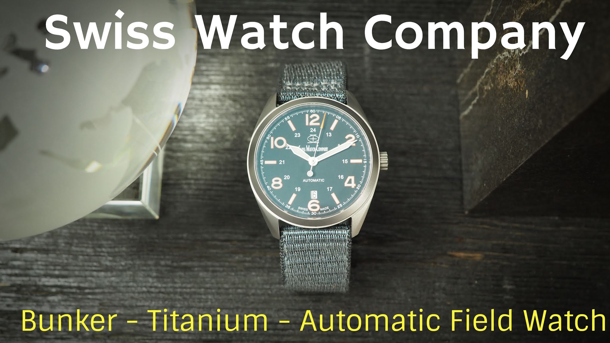 SWC Bunker - Swiss Watch Company - Swiss Made Automatic - Titanium Field...
