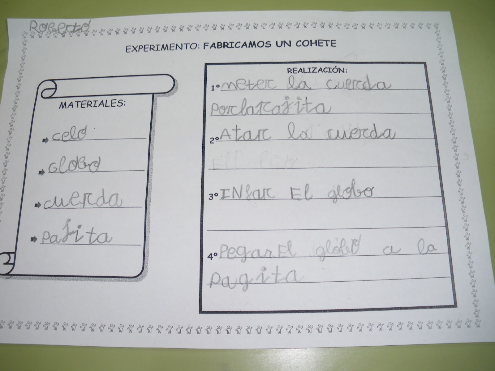 coleferroviario: EXPERIMENTO: EL COHETE