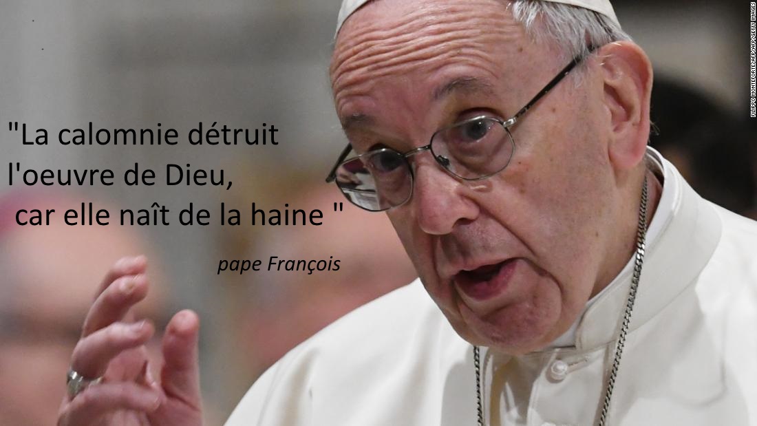 Jean, Messager de la Lumière: La calomnie