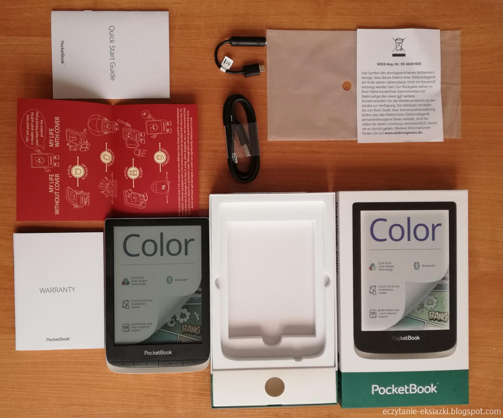 PocketBook Color 633 – test i recenzja czytnika z kolorowym ekranem E ...