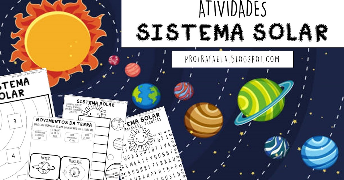 Atividades Sobre Sistema Solar 4 Ano - BRAINCP