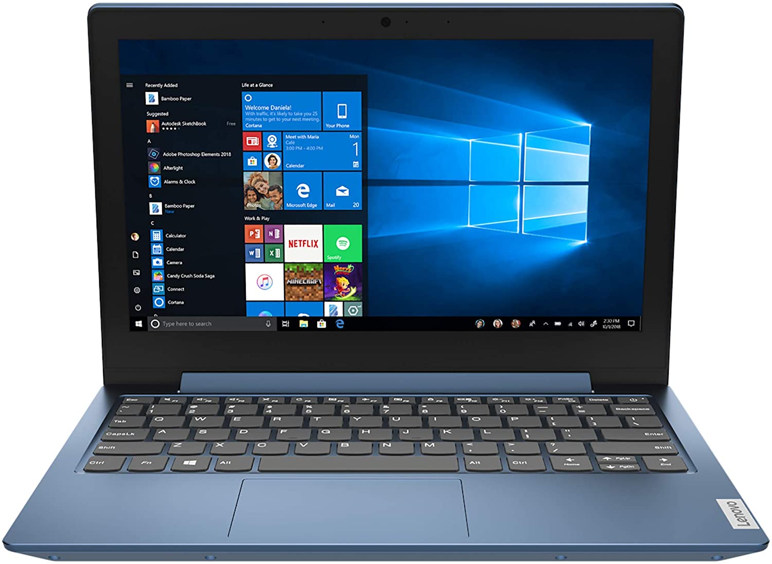 Lenovo IdeaPad 1 11IGL05. Portátil 11,6" muy básico y barato con ...