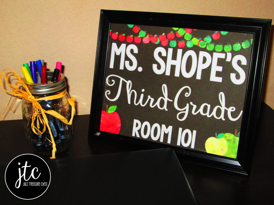 Julz Treasure Chest: Simple Decor and Teacher Gifts