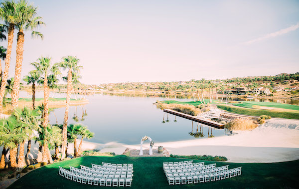 Las Vegas Wedding at Reflection Bay | The Perfect Palette