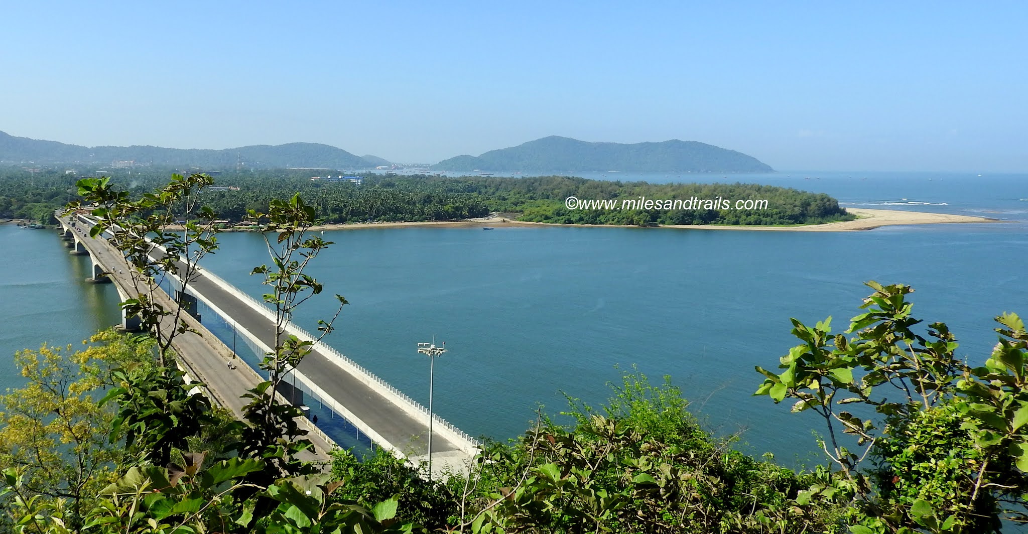 Miles and Trails: Kali River Bridge, Karwar