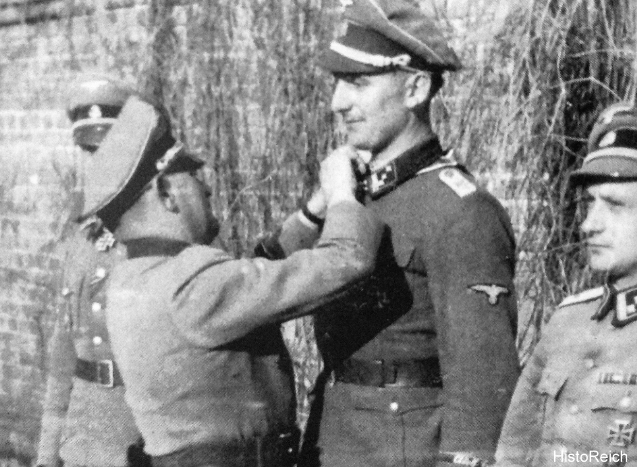 HISTOREICH: SS-Sturmbannführer Hans Becker. 1.Leibstandarte SS Adolf Hitler