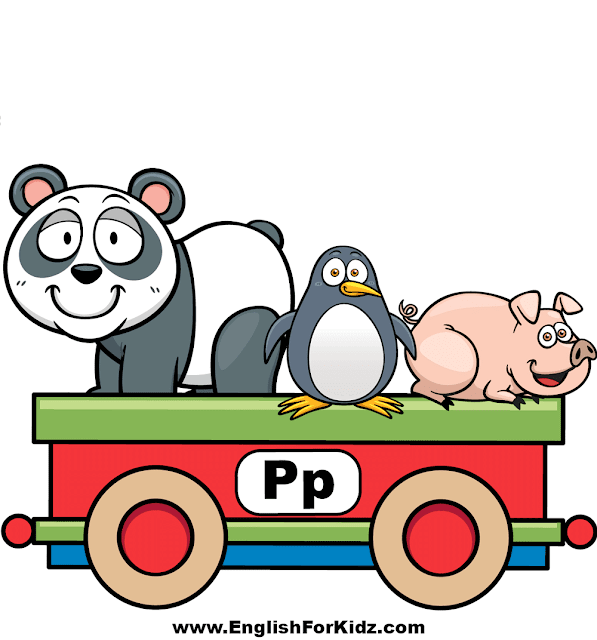 Letter P Worksheets, Flash Cards, Coloring Pages