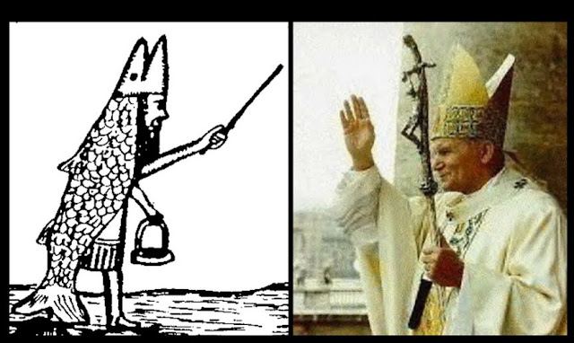 Mystery Babylon Watch: Something Fishy About the Pope´s Hat