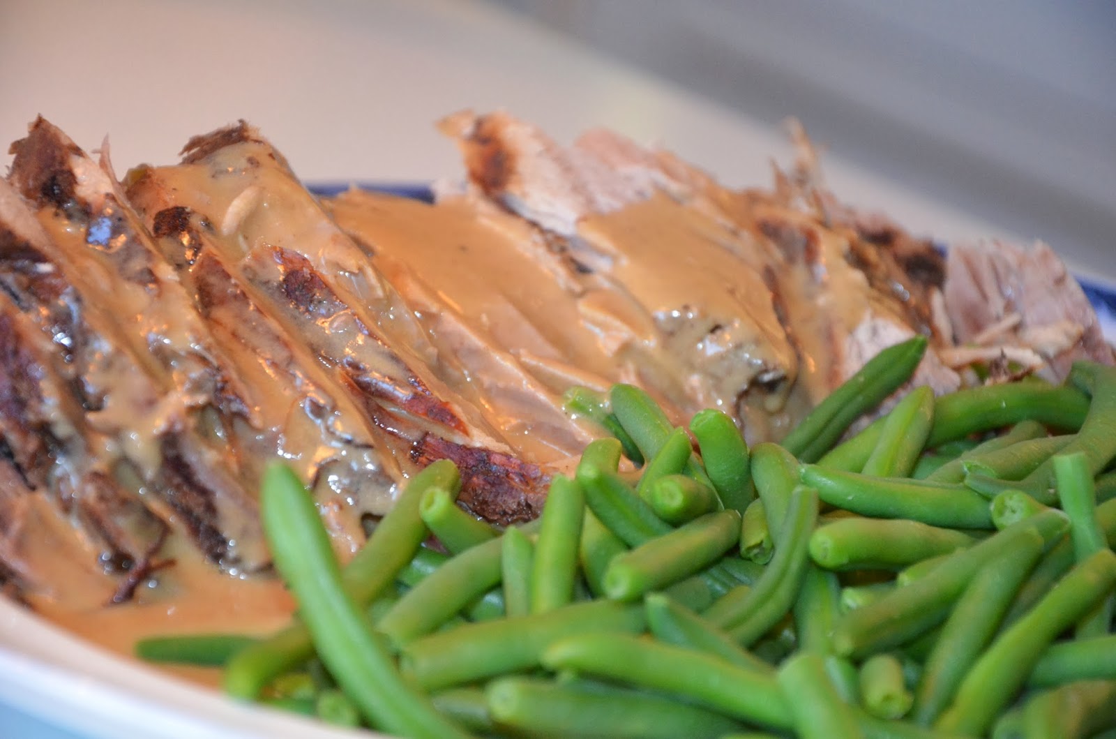 Therese Gott Och Blandat: Klassisk skinkstek med gräddsås