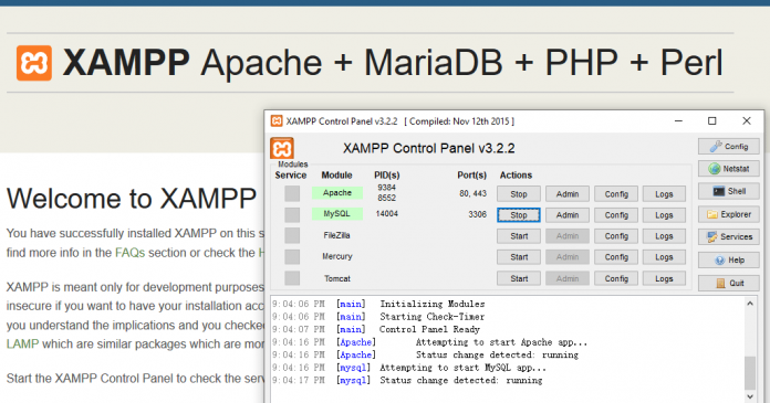 Pengertian XAMPP Fungsi dan Bagian Untuk Pemula - Pandianto