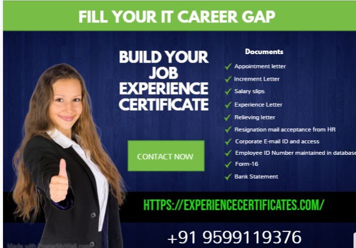 Best Genuine Experience Certificate Provider in Odisha, India