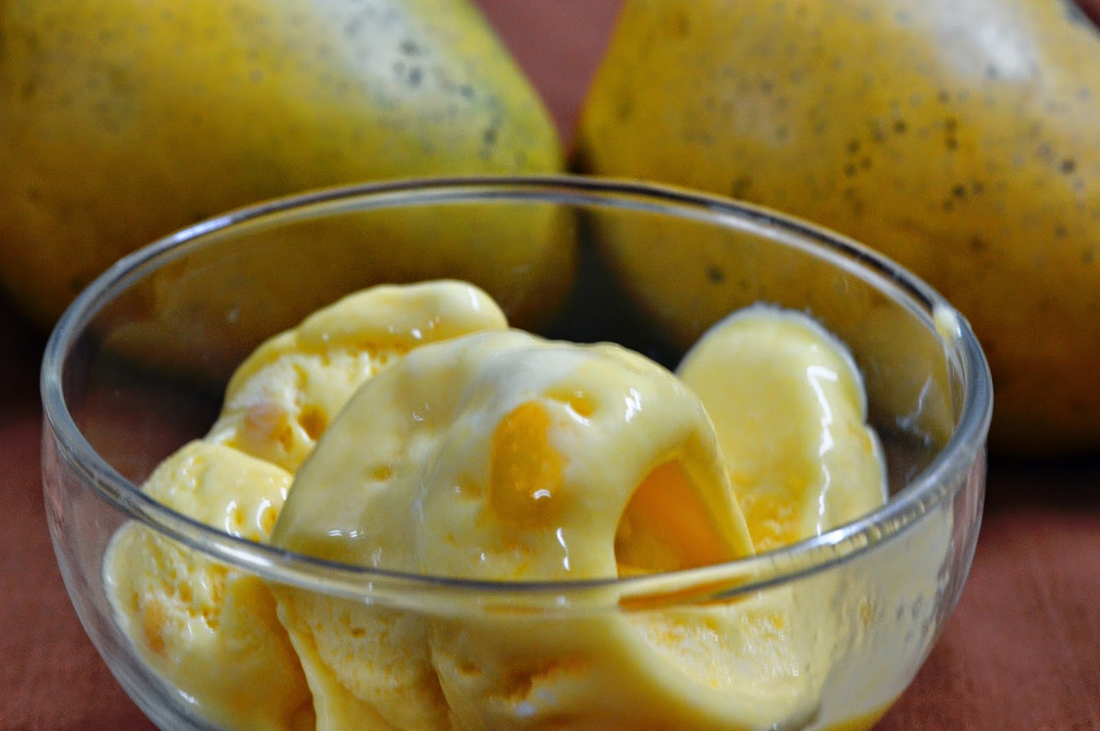 Lee’s Culinary Experiments : Mango Ice Cream