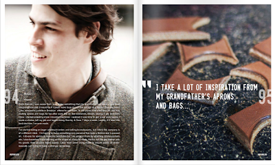 apron and bag: Refueled Magazine - Issue No. 07 Spring/Summer 2011