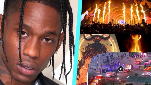 Ritual Satanico em concerto de Travis Scott - SIM ACONTECEU