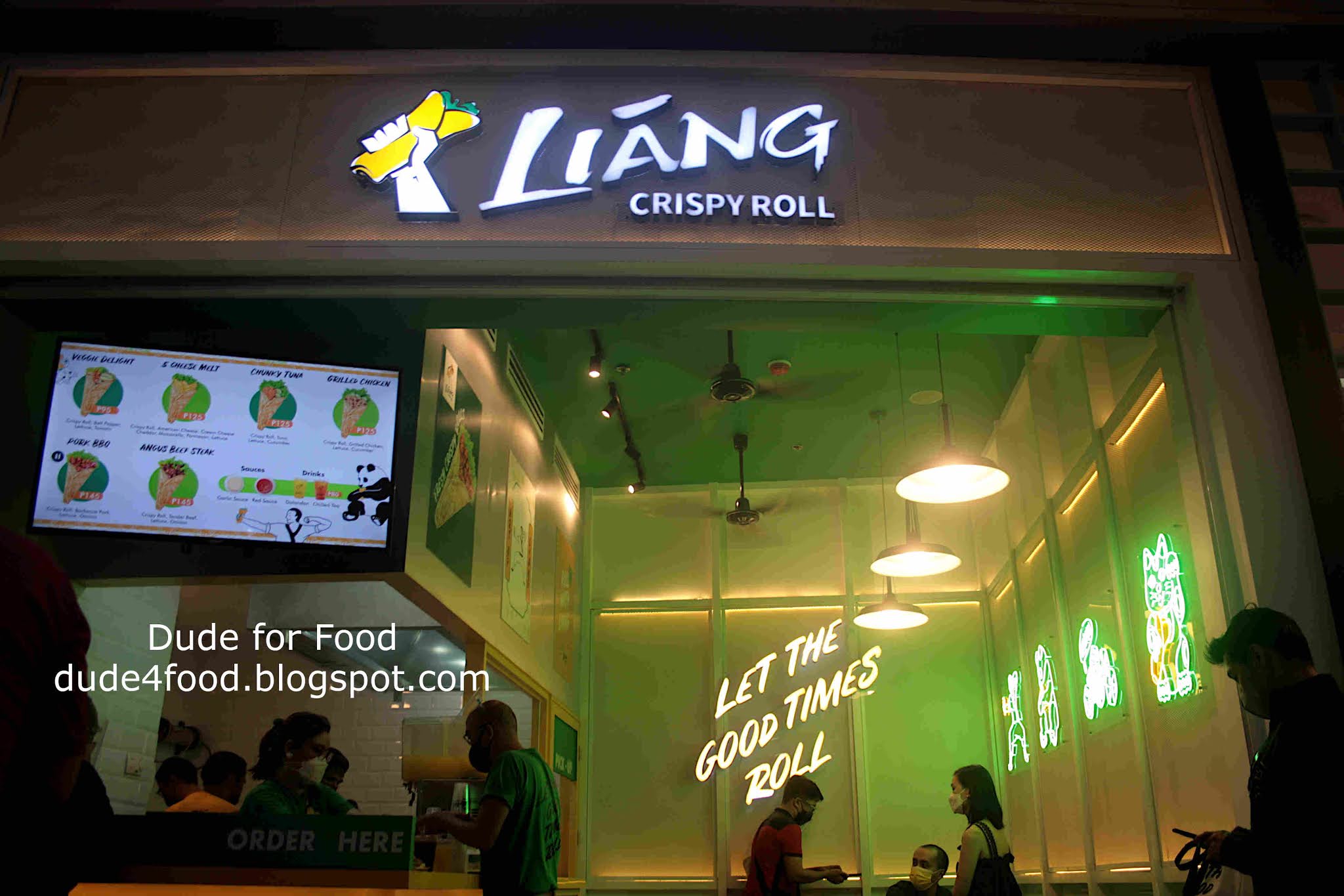 DUDE FOR FOOD: Let the Good Times Roll with Liang Crispy Roll, Now Open ...