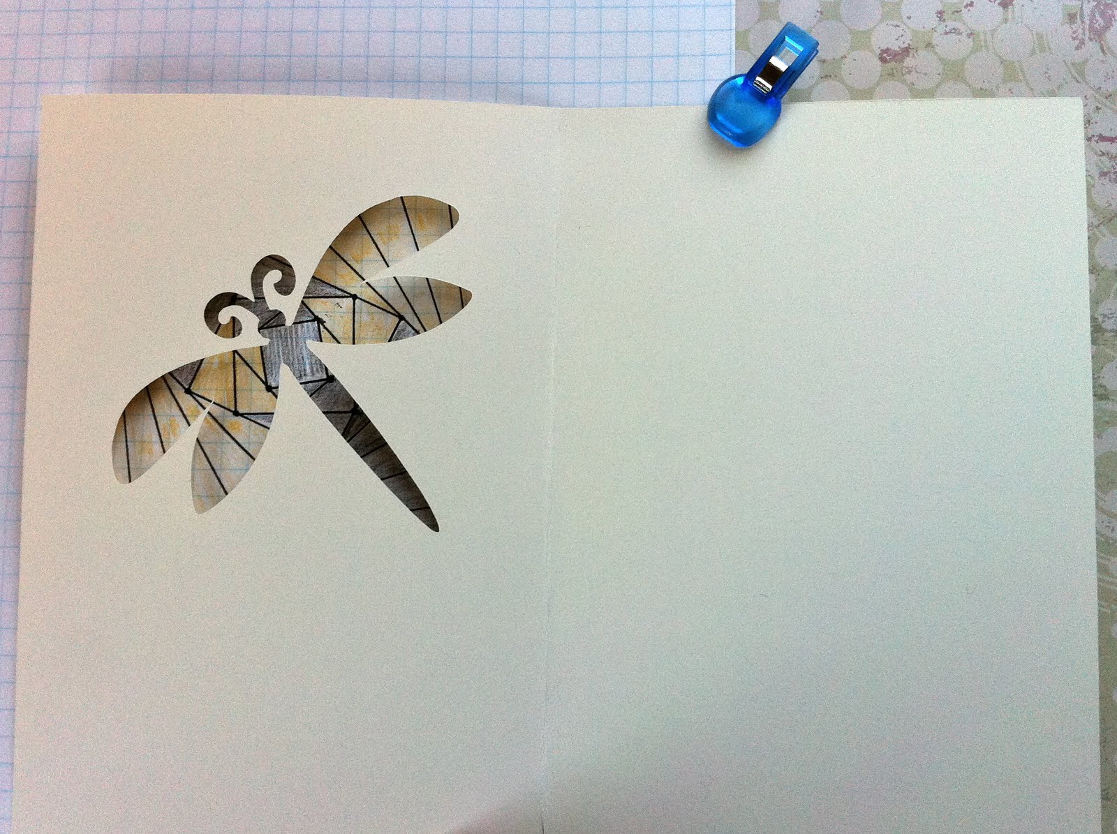 CTMH | Scrapbook Snippets: Dragonfly Mother's Day Card