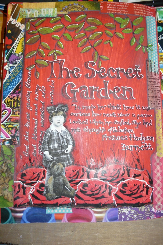 Paperfanatic: The Secret Garden - Journal Page