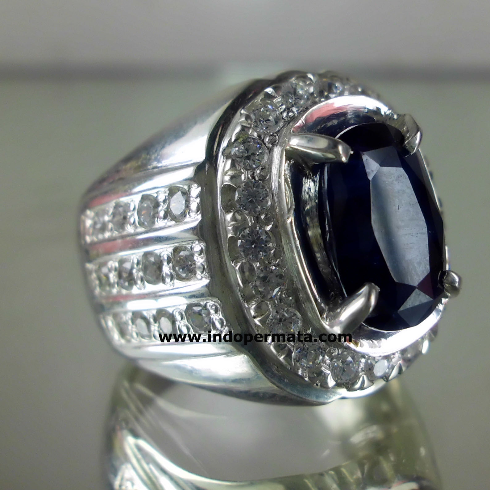 Natural Blue Sapphire-070 | Toko Batu Permata | Batu Permata Natural ...