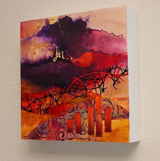 Daily Painters Abstract Gallery: Abstract Mixed Media Art Painting ...