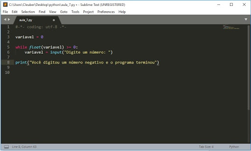 Universe Tutorial | Tutoriais, Downloads e Curiosidades: PYTHON #7: WHILE