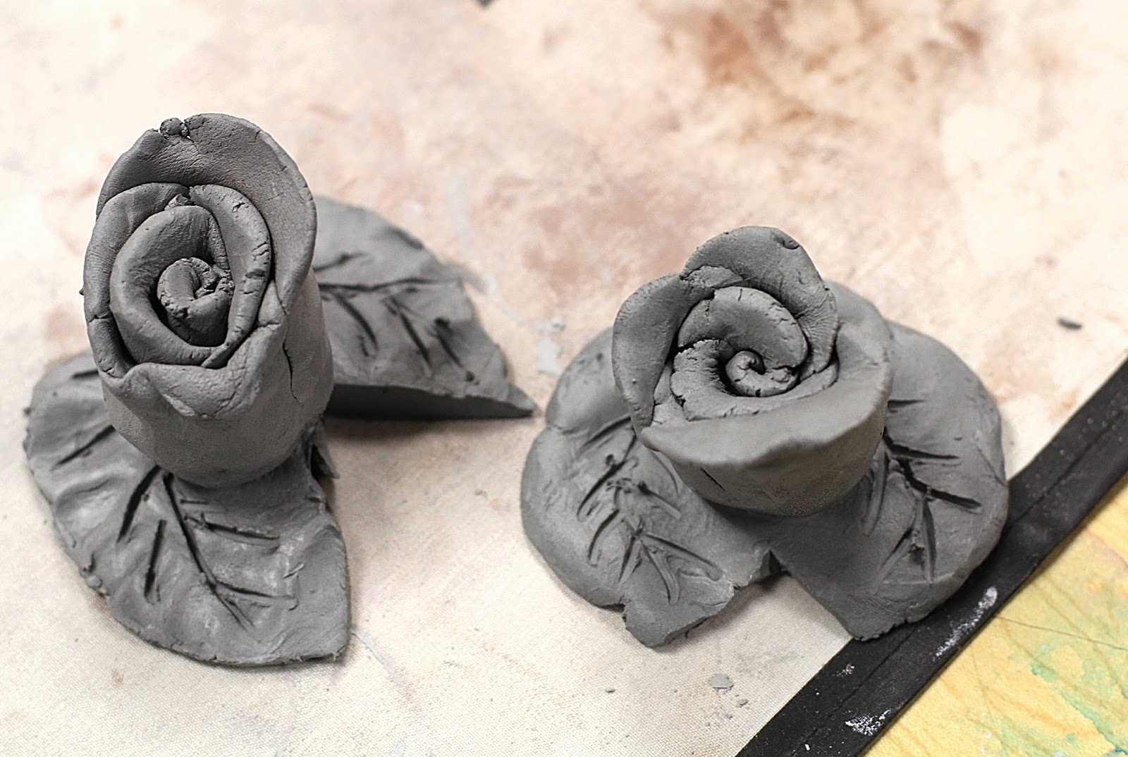 smART Class: Clay Roses for Mother's Day