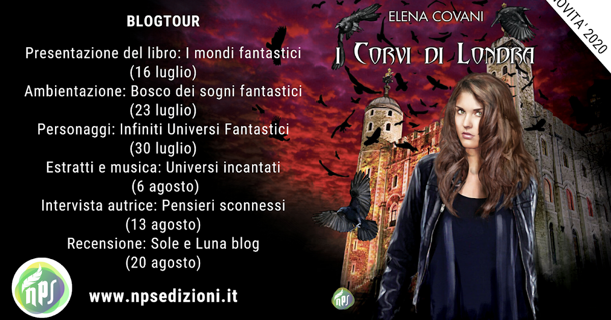 Universi Incantati: BlogTour: "I Corvi di Londra" di Elena Covani (NPS ...