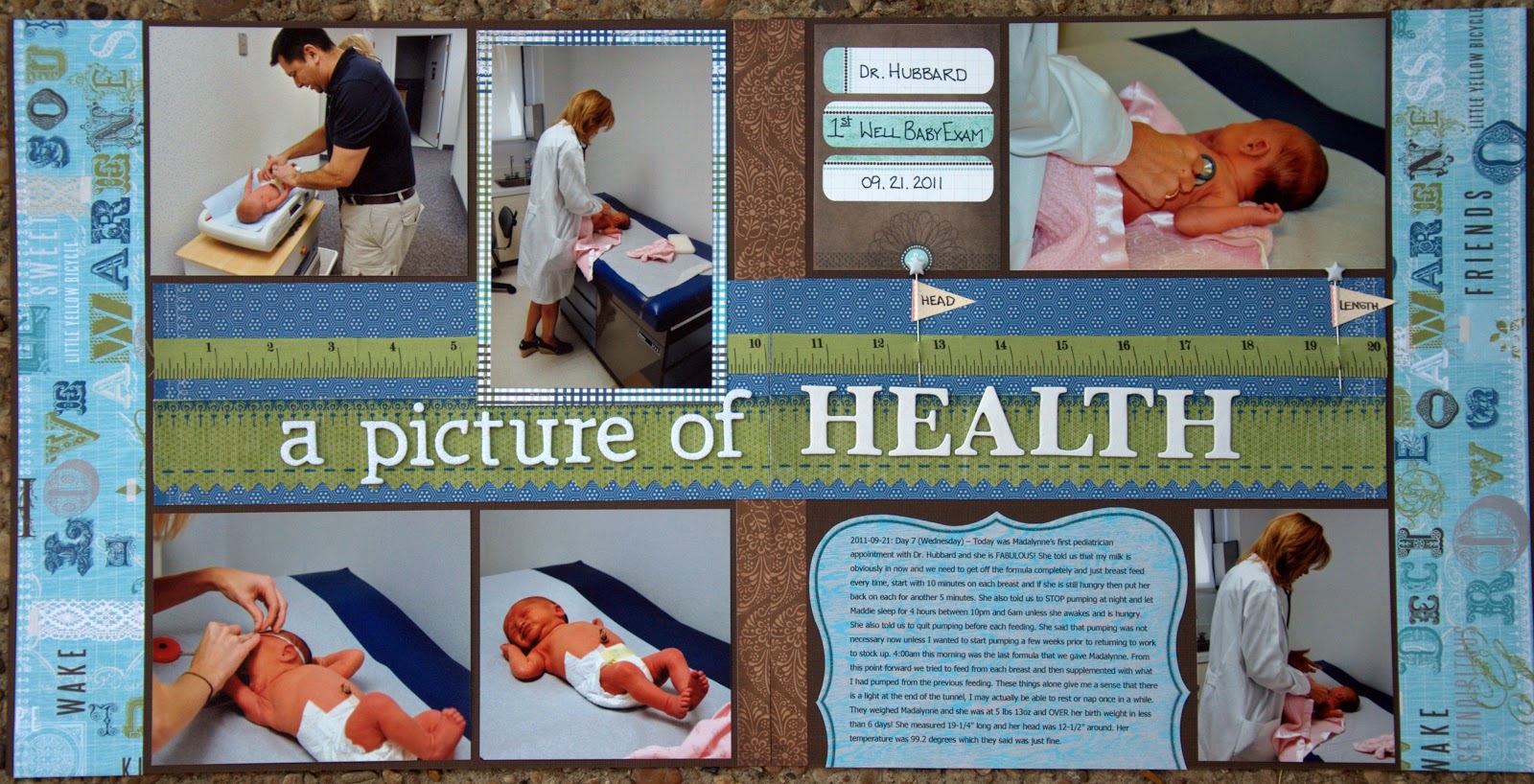 Scraplifter Designs - PROJECT Life - 365: A Picture of Health - LOAD ...