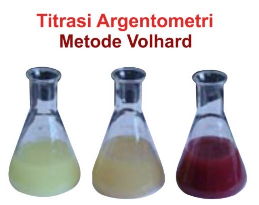 Titrasi Pengendapan Dengan Metode Perhitungan Argentometri