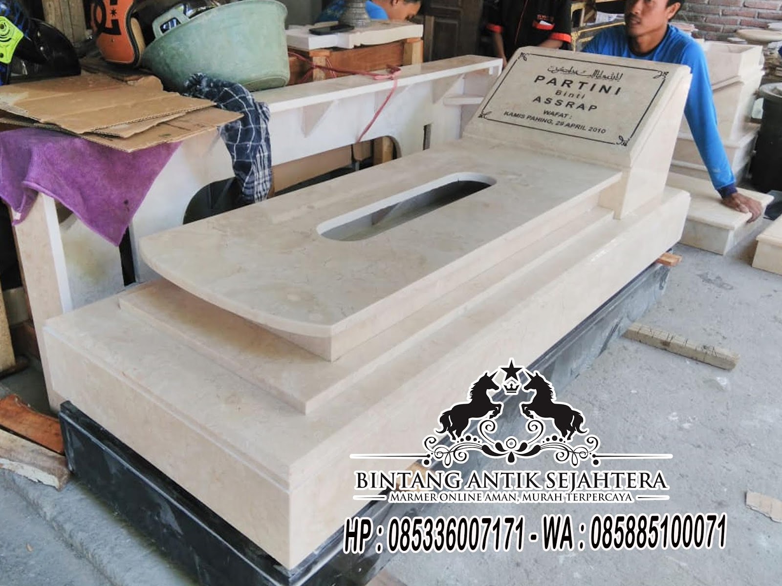 Model Makam Minimalis, Makam Marmer, Kijing Makam Marmer Tulungagung
