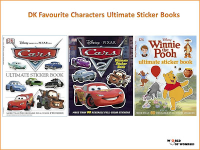 World of Wonders: DK Favourite Characters Ultimate Sticker Books