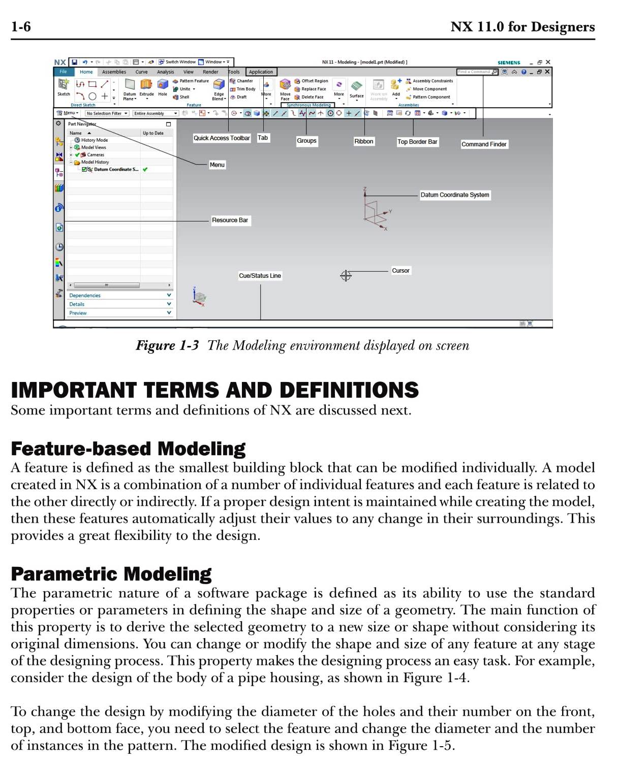 Chapter 1, “Getting Started with NX 11”, introduces NX. The user ... Chapter 1, “Getting Started with NX 11”, introduces NX. The user ...
